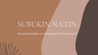 esp week 5 module presentation | PPT