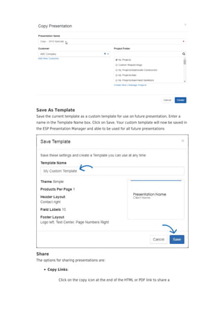 Esp presentations | PDF