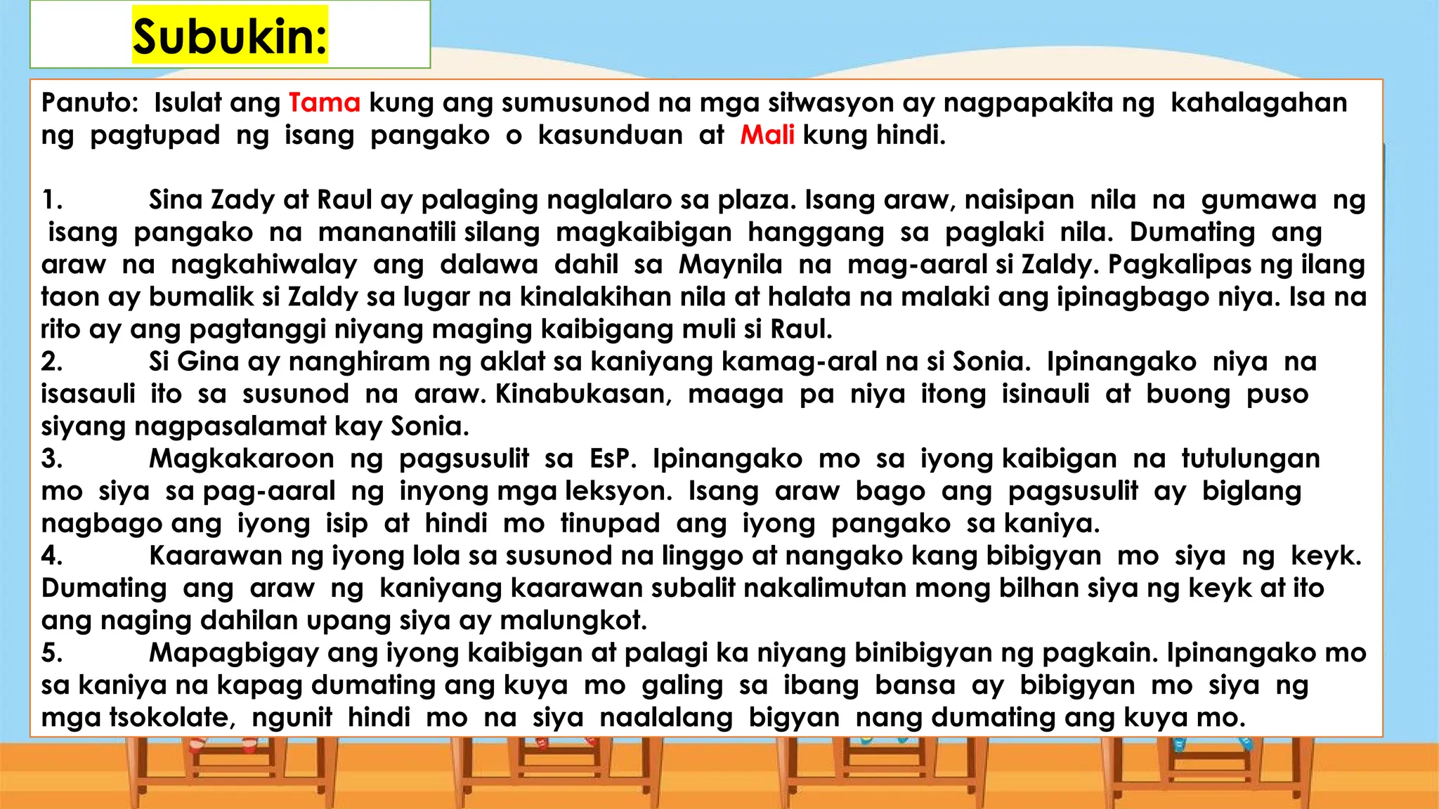 ESP-Q2-Oct 14-18-Naipakikita ang kahalagahan ng pagiging responsable.pptx
