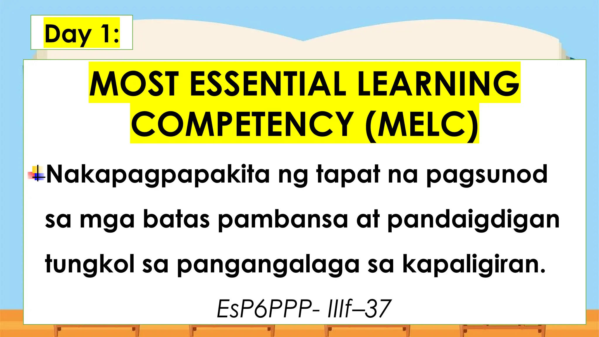 ESP-Q3-Jan 13-17 - Pagsunod sa Batas ng Pangangalaga sa Kapaligiran.pptx