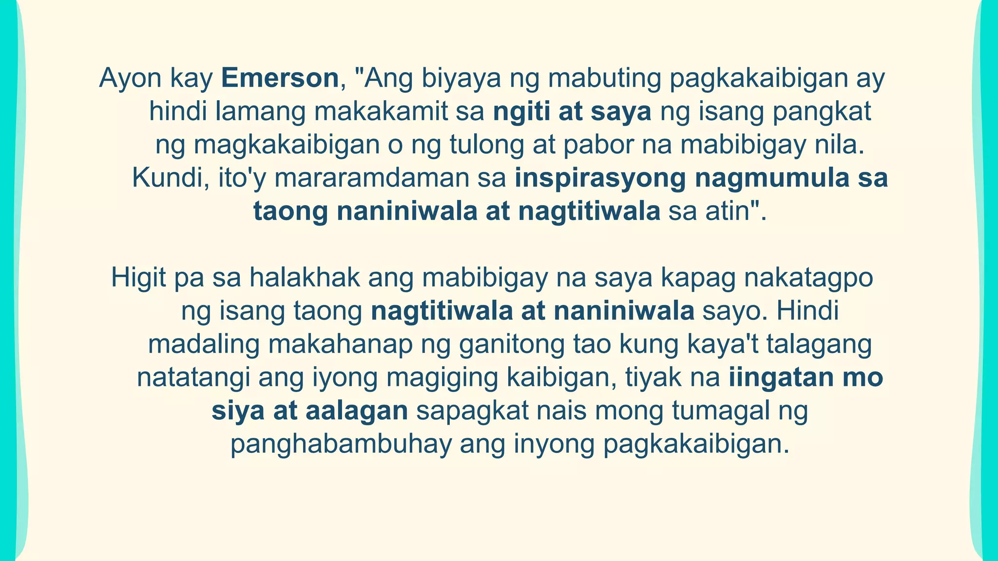 Pakikipagkaibigan- ESP g8 | PPTX