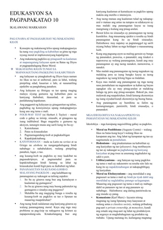 EDUKASYON SA PAGPAPAKATAO 10-Reviewer_2nd-Quarter.docx