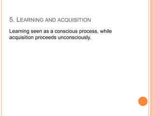 Esp theories of learning | PPTX