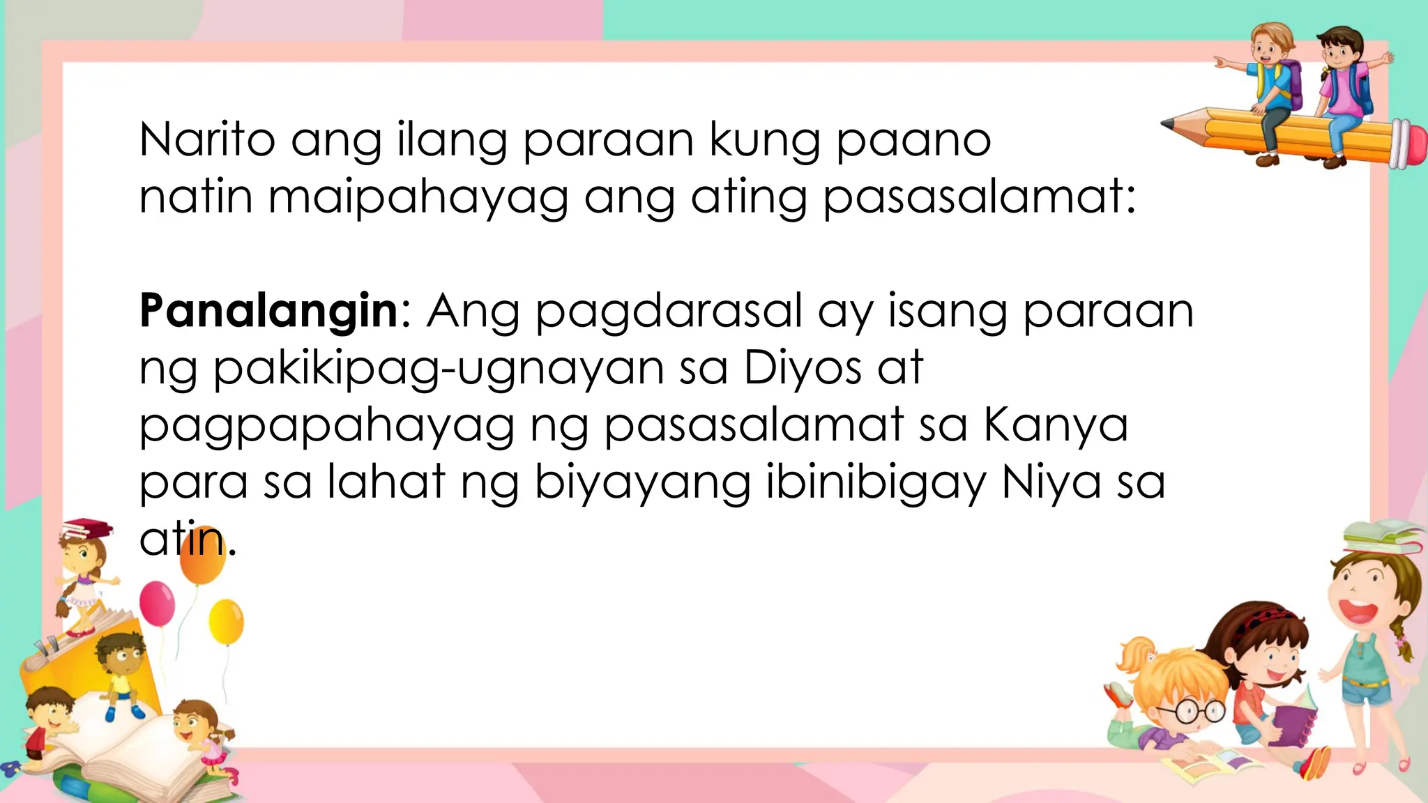 ESP-WEEK-3-paraan ng pasasalamat sa Diyos.pptx
