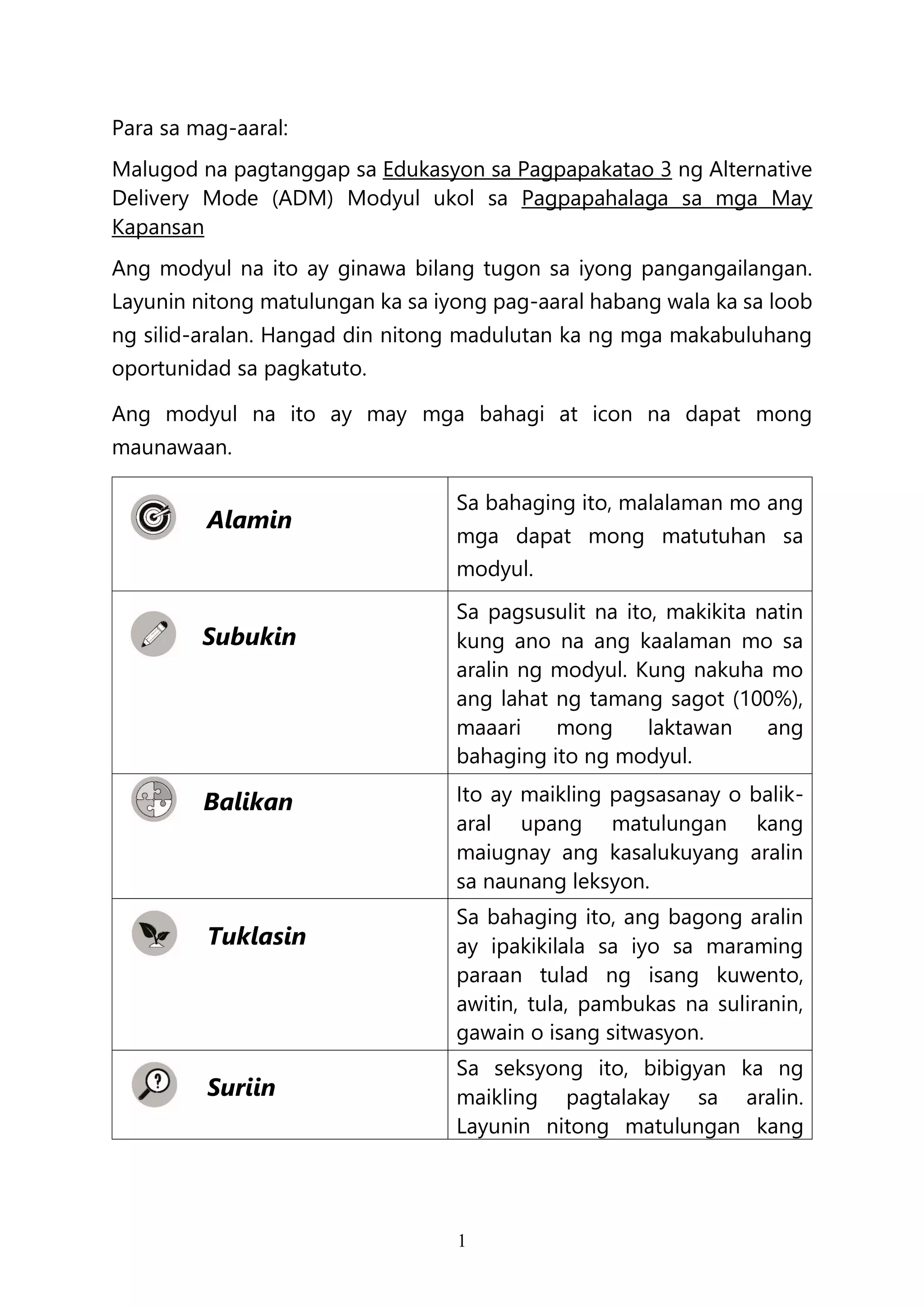 Es p1 quarter2-module2-pagpapahalaga-sa-mga-may-kapansanan judith p ...