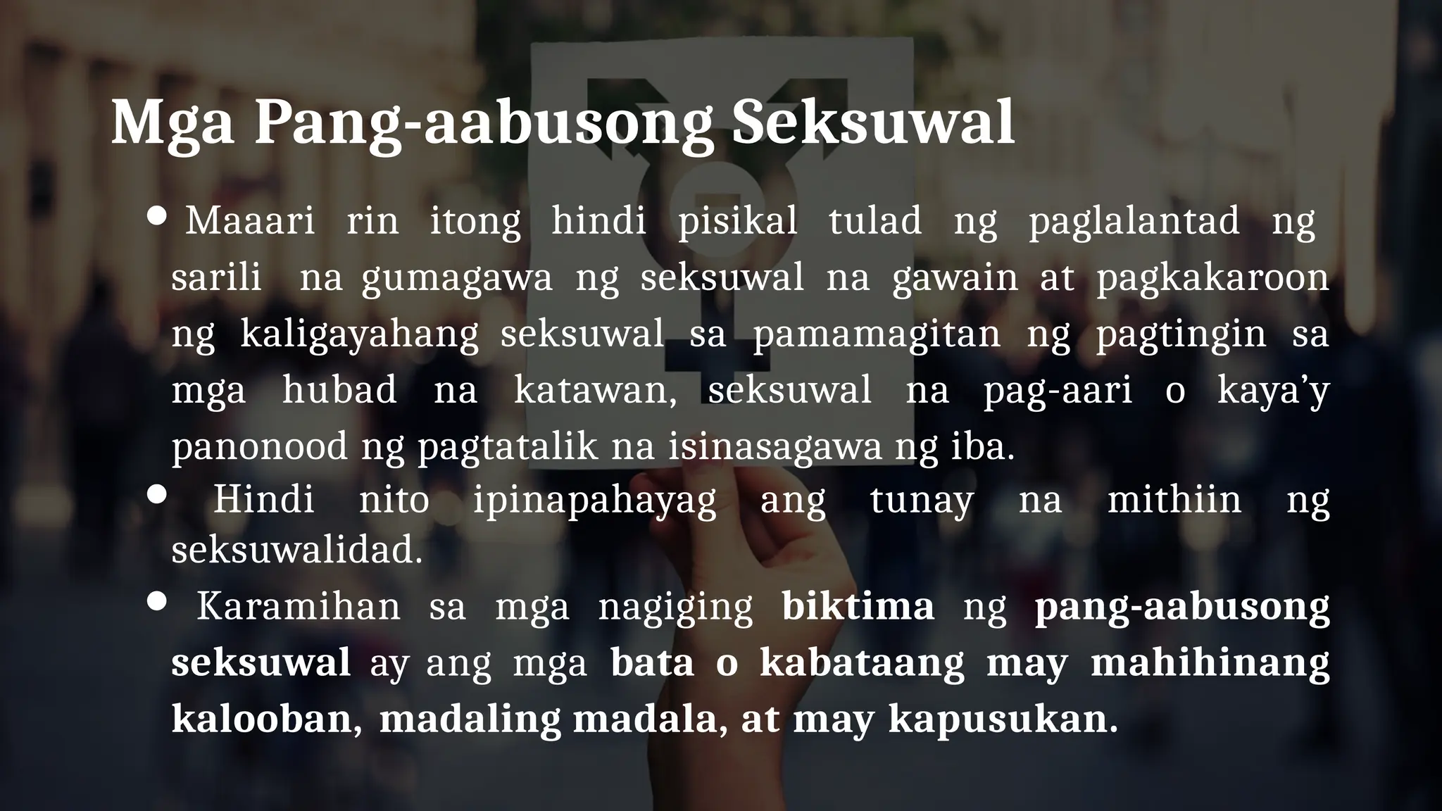 ESP 10 - 4.1 - Paggalang sa Dignidad at Seksuwalidad.pptx