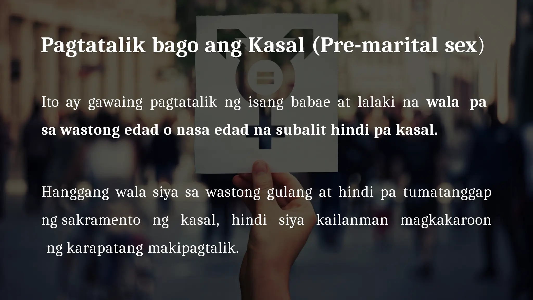 ESP 10 - 4.1 - Paggalang sa Dignidad at Seksuwalidad.pptx