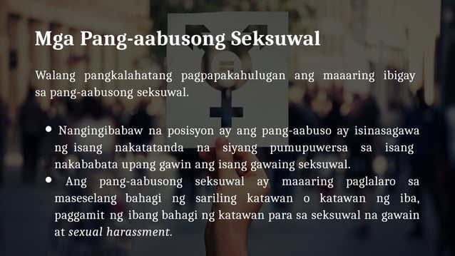 ESP 10 - 4.1 - Paggalang sa Dignidad at Seksuwalidad.pptx