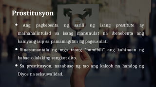 ESP 10 - 4.1 - Paggalang sa Dignidad at Seksuwalidad.pptx