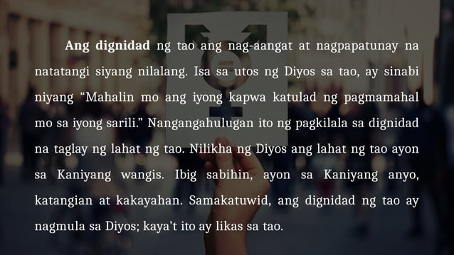 ESP 10 - 4.1 - Paggalang sa Dignidad at Seksuwalidad.pptx