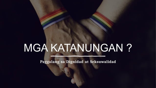 ESP 10 - 4.1 - Paggalang sa Dignidad at Seksuwalidad.pptx