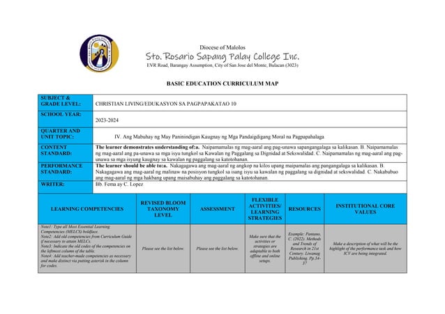 ESP10-4th. GRASP for project for grade 10 | DOCX
