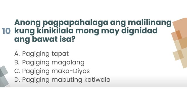 ESP 10 DIGNIDAD pagpapalalim with long test.pptx