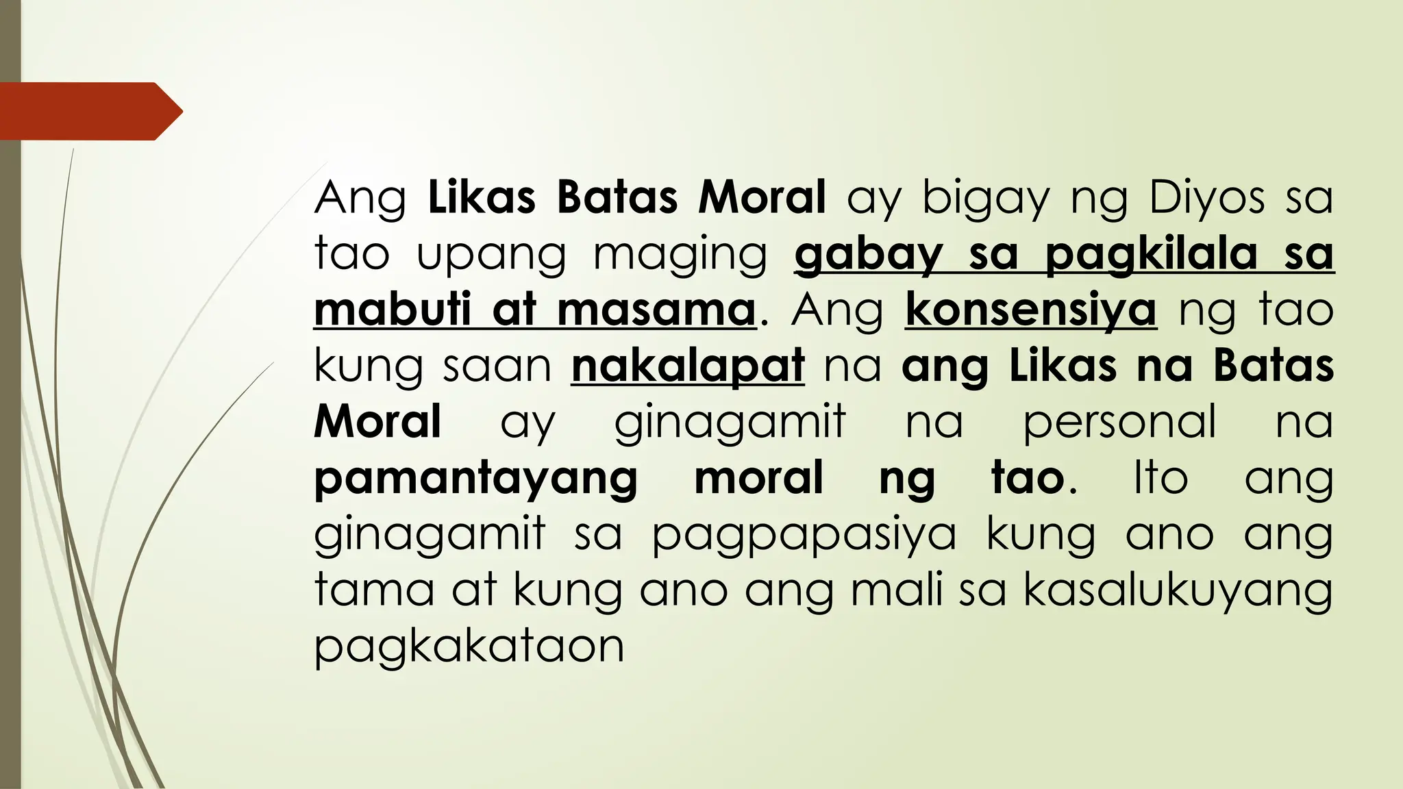 ESP10_Lesson3 Prinsipyo ng Likas Batas Moral | PPTX