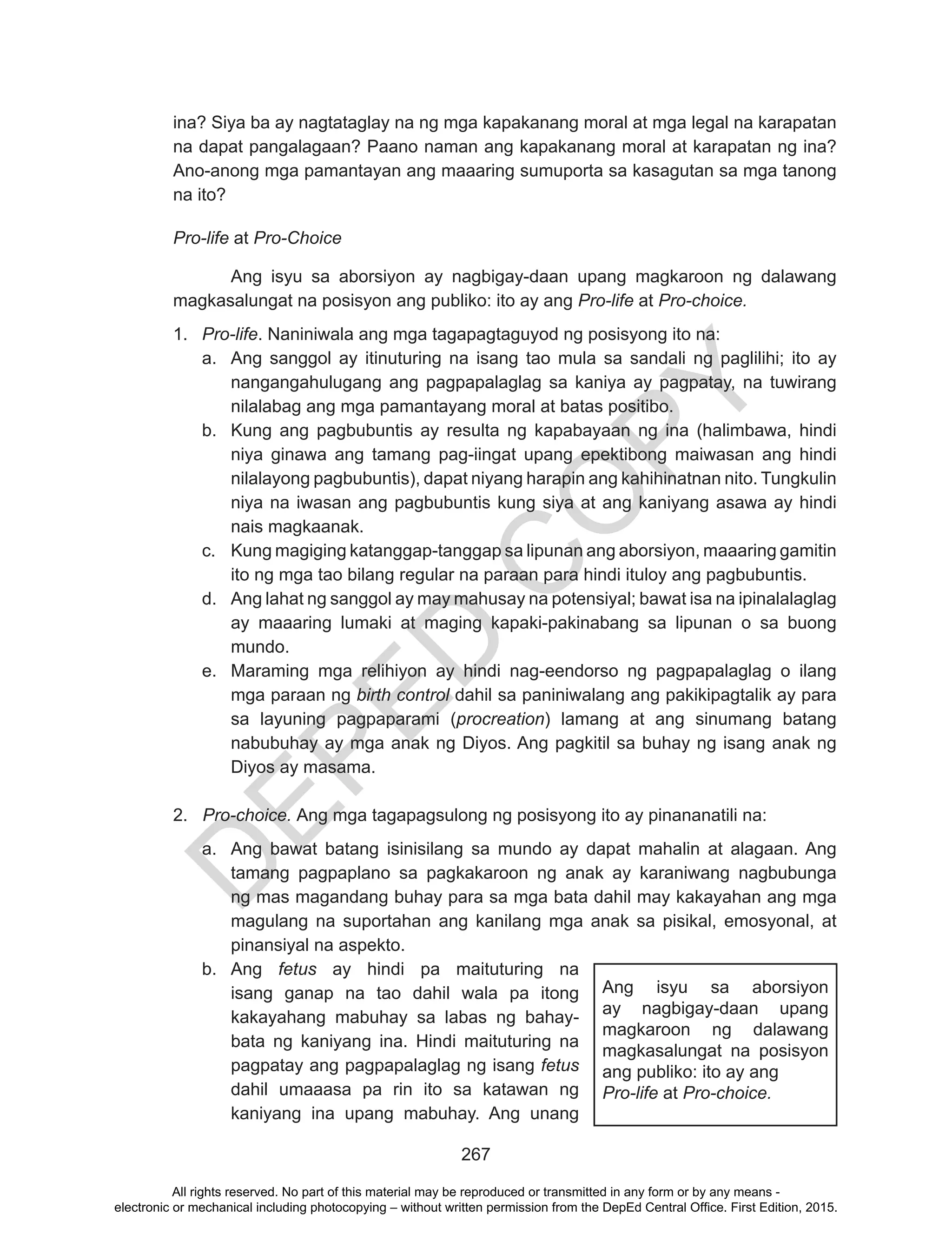 ESP Learners Module Grade 10 Unit 4 | PDF