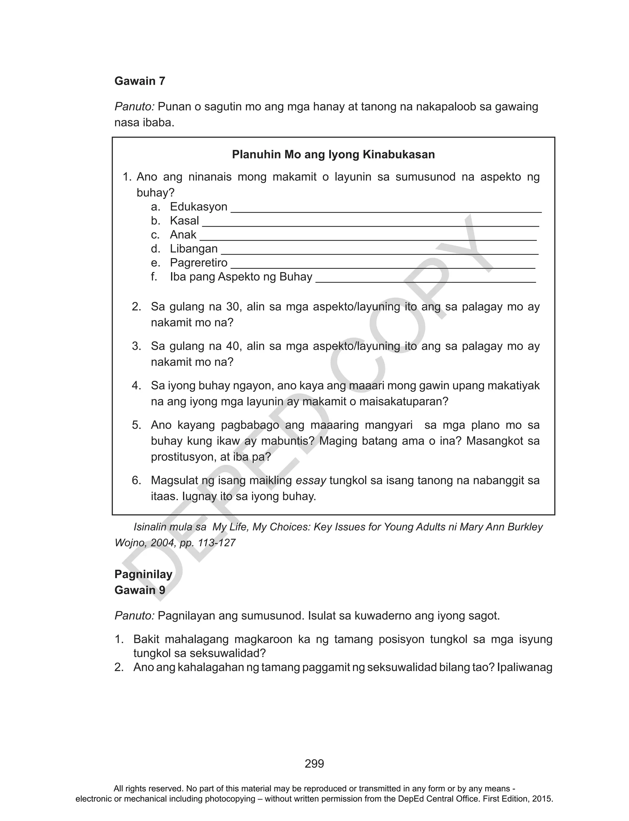 ESP Learners Module Grade 10 Unit 4 | PDF