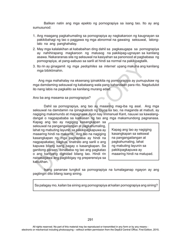 ESP Learners Module Grade 10 Unit 4 | PDF