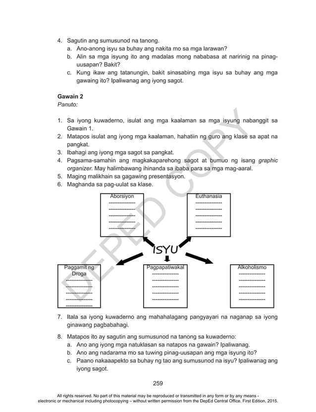 ESP Learners Module Grade 10 Unit 4 | PDF