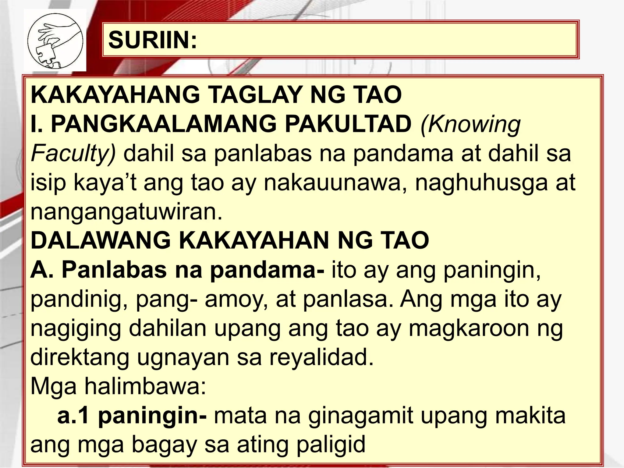 EsP 10 Q1_M1 (Ang Mataas na Gamit at Tunguhin ng Isip at Kilos-loob).ppt