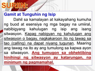 EsP 10 Q1_M2 (Ang Kapangyarihang Ipinagkaloob sa Tao: Isip (Intellect)at Kilos-loob (Will).ppt
