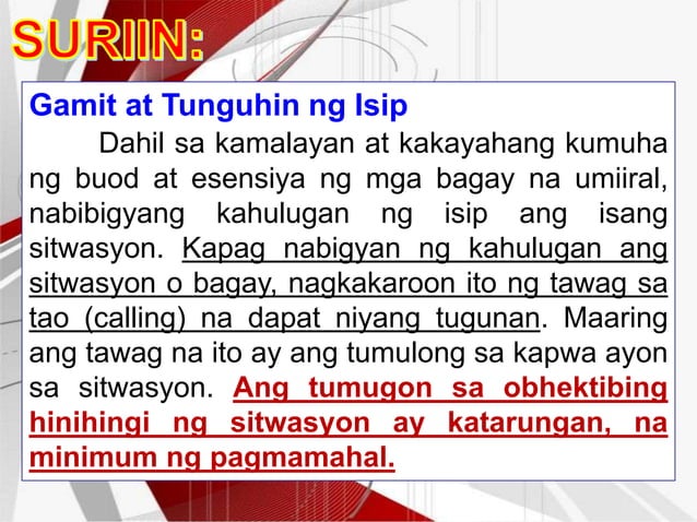 EsP 10 Q1_M2 (Ang Kapangyarihang Ipinagkaloob sa Tao: Isip (Intellect ...