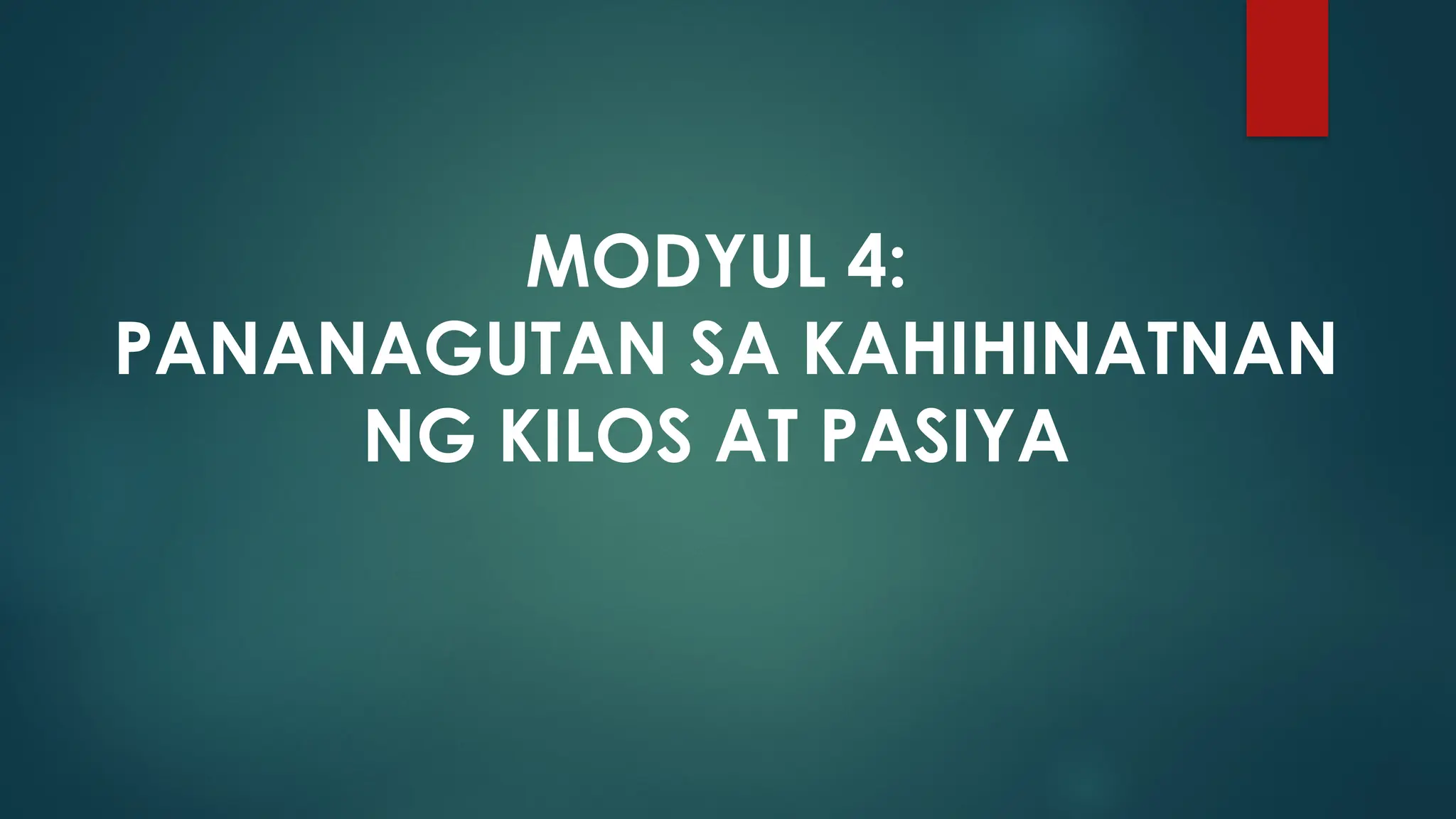 ESP 10 Q2 Module 4 ADM MODULE.. PANANAGUTAN SA KAHIHINATNAN NG KILOS AT PASIYA | PPTX