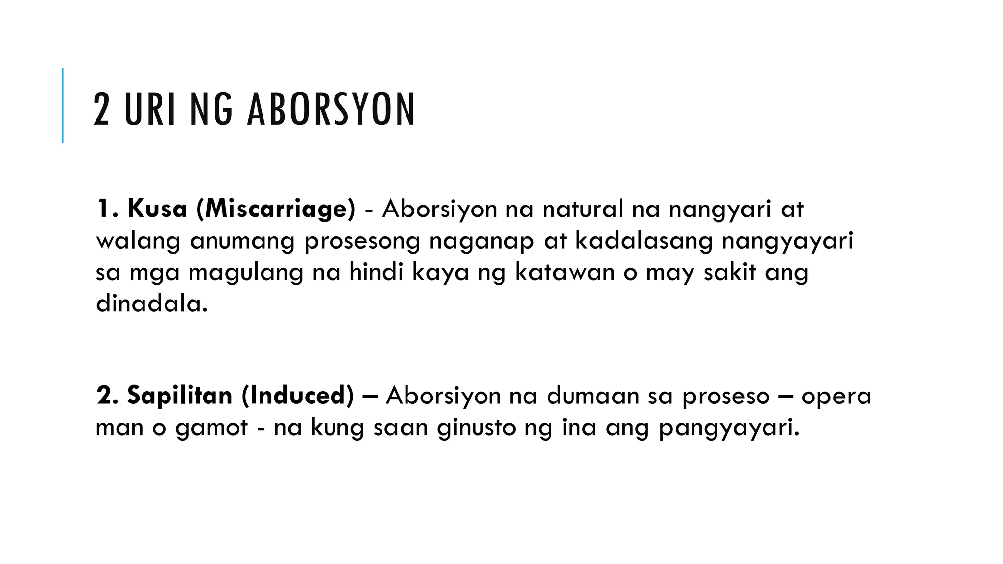Paggalang sa buhay (Isyu sa paglabag sa buhay).pptx