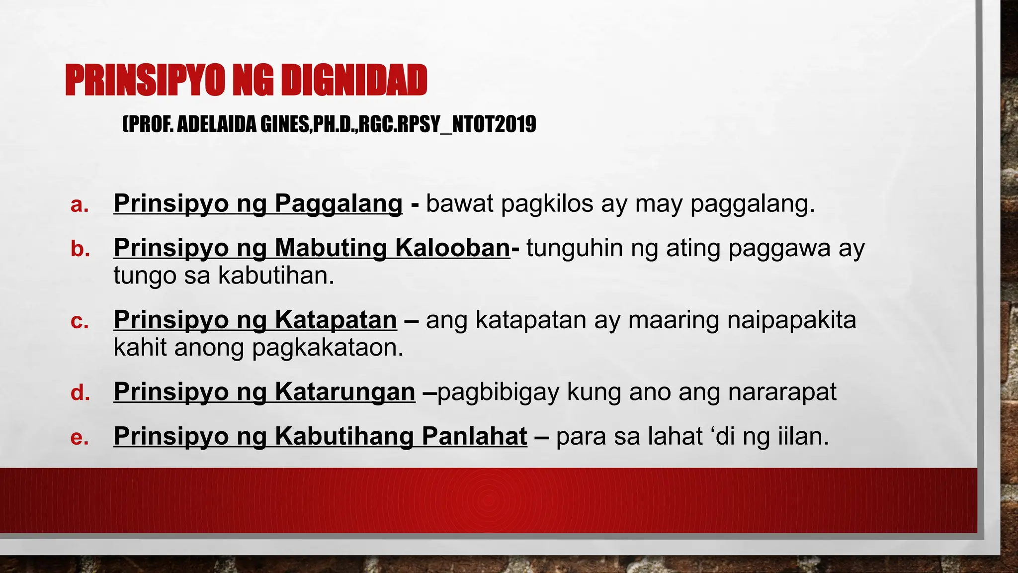 ESP 10 WEEK 7-8 Pagpapahalaga sa Dignidad ng Tao | PPTX