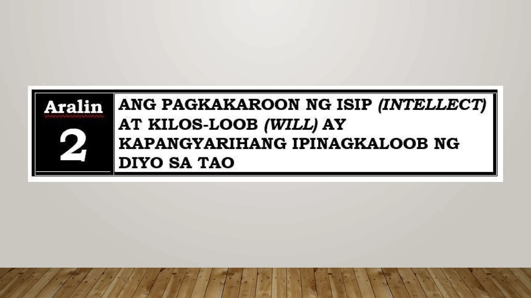 Edukasyon sa Pagpapakatao Unang Markahan – Modyul 2: Ang Kapangyarihang Ipinagkaloob sa Tao ...