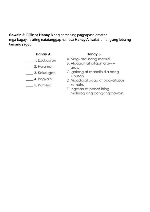 Esp 2 activity sheet q4 w1 | DOCX