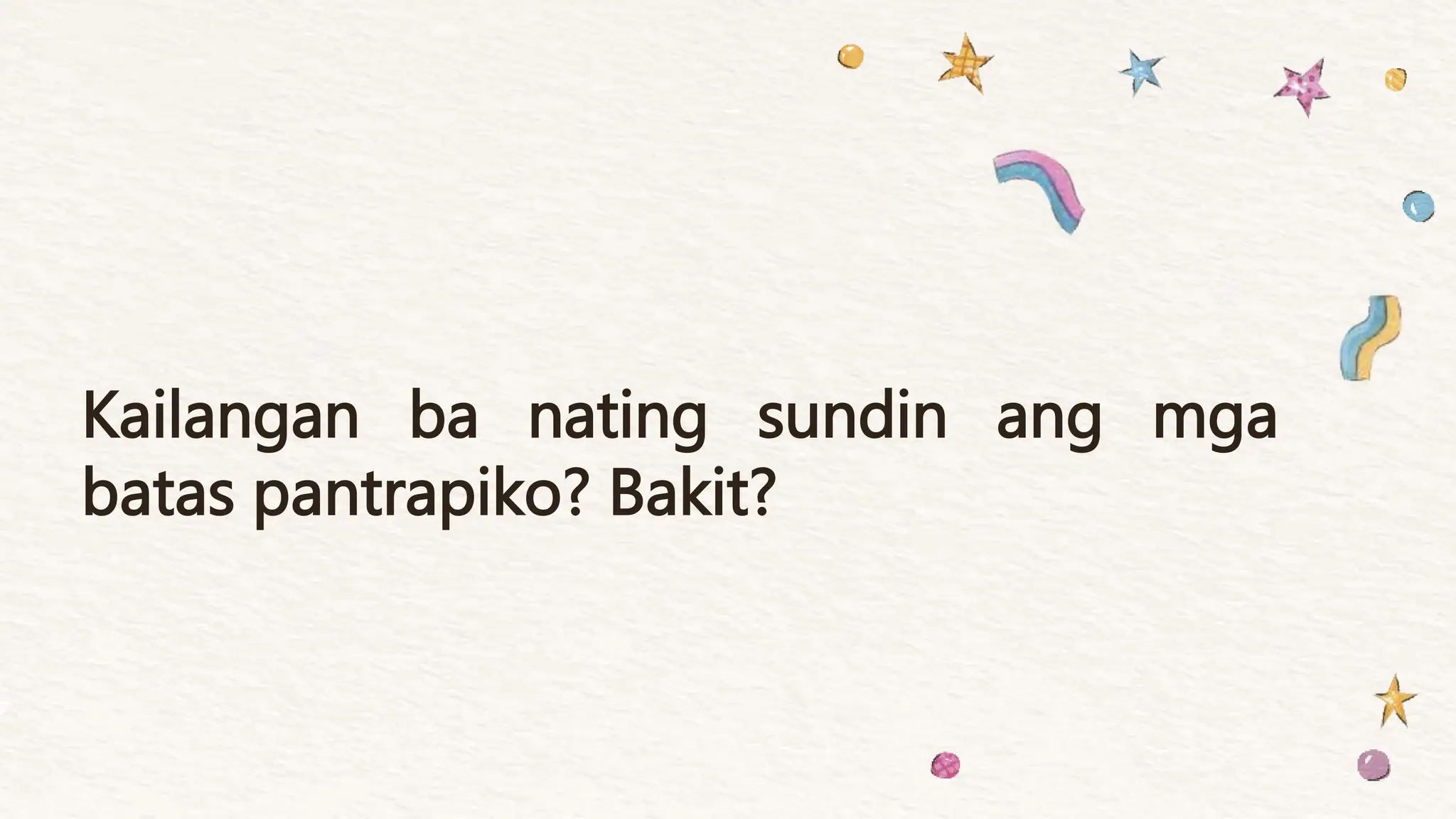 esp 2nd topic batas trapiko edukasyon sa pagpapakatao | PPTX