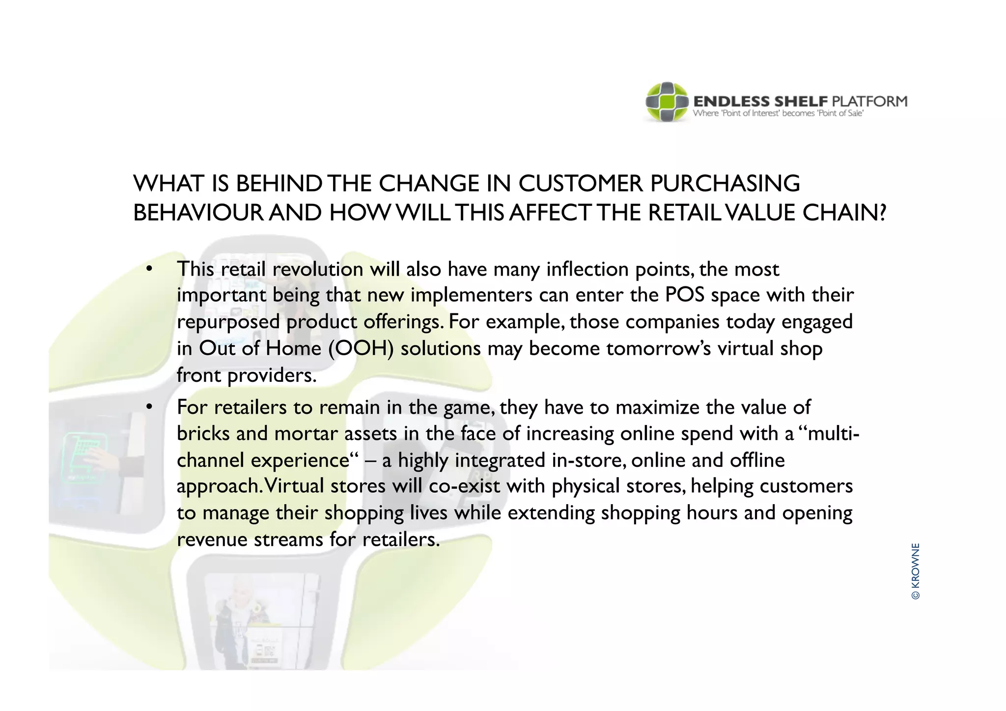 Endless Shelf Platform - A Proposal | PDF