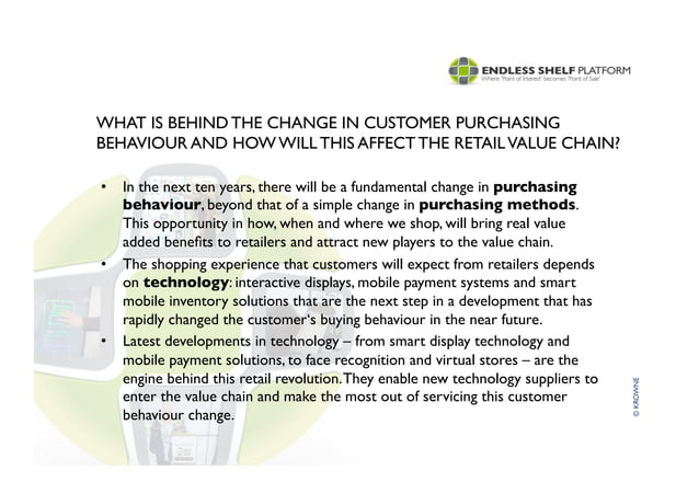 Endless Shelf Platform - A Proposal | PDF | Retail Industry | Industries