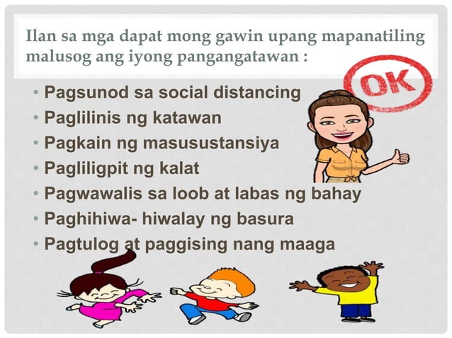 PANGANGALAGA SA KALUSUGAN AT KALIGTASAN- ESP 3 | PPTX