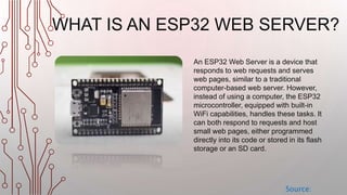Step-by-Step Guide to Creating an ESP32 LED Web Server | PPT