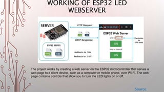 Step-by-Step Guide to Creating an ESP32 LED Web Server | PPT