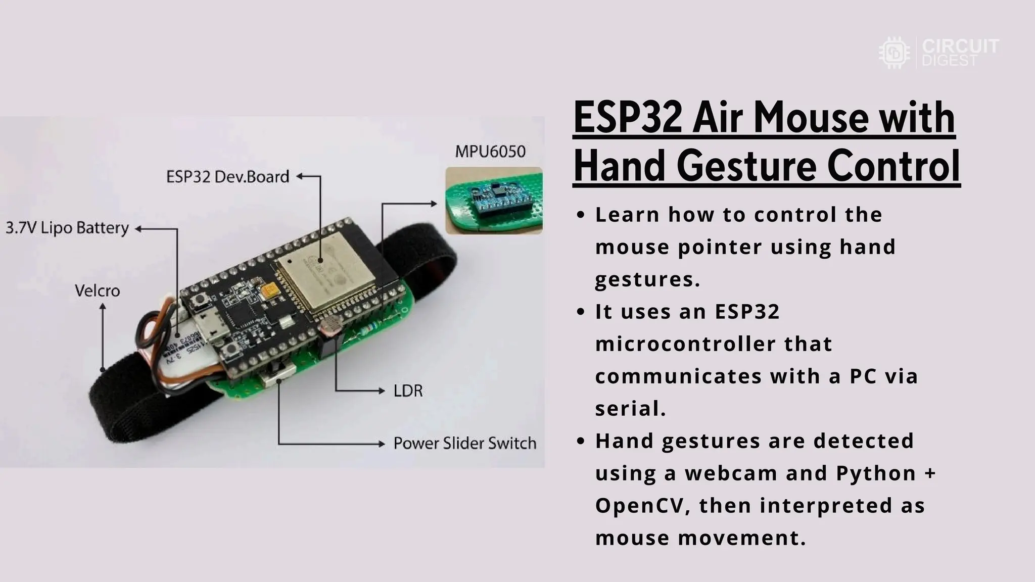 ESP32 Air Mouse using Bluetooth and MPU6050 | PDF