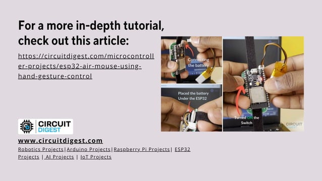 ESP32 Air Mouse using Bluetooth and MPU6050 | PDF