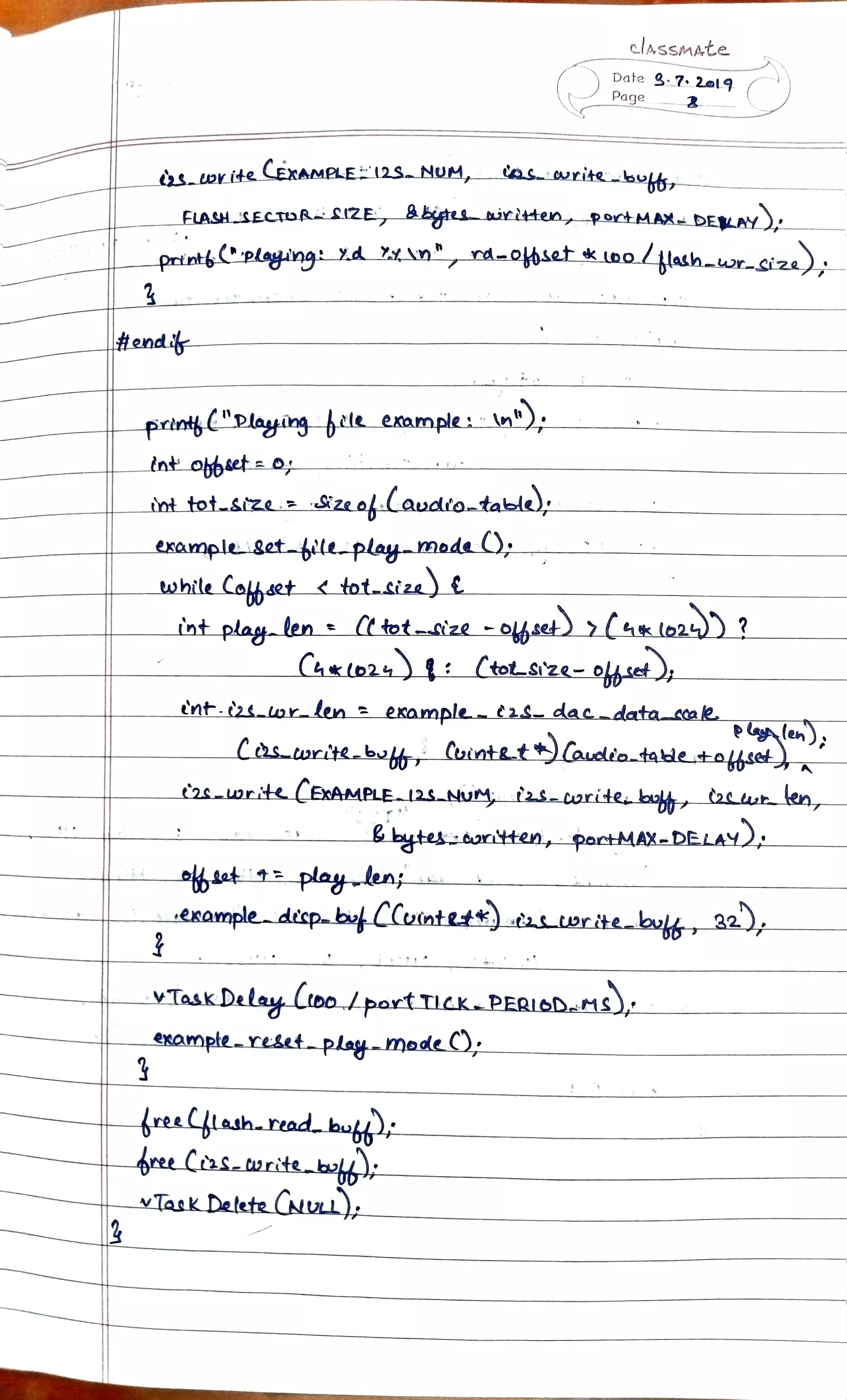 ESP32# I2S ADC - DAC example | PDF