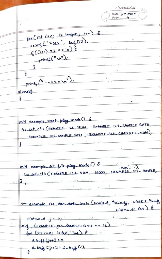 ESP32# I2S ADC - DAC example | PDF