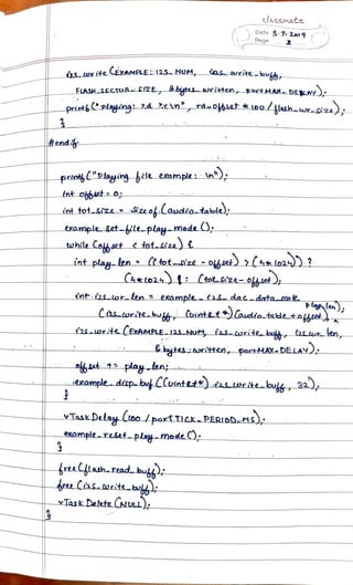ESP32# I2S ADC - DAC example | PDF