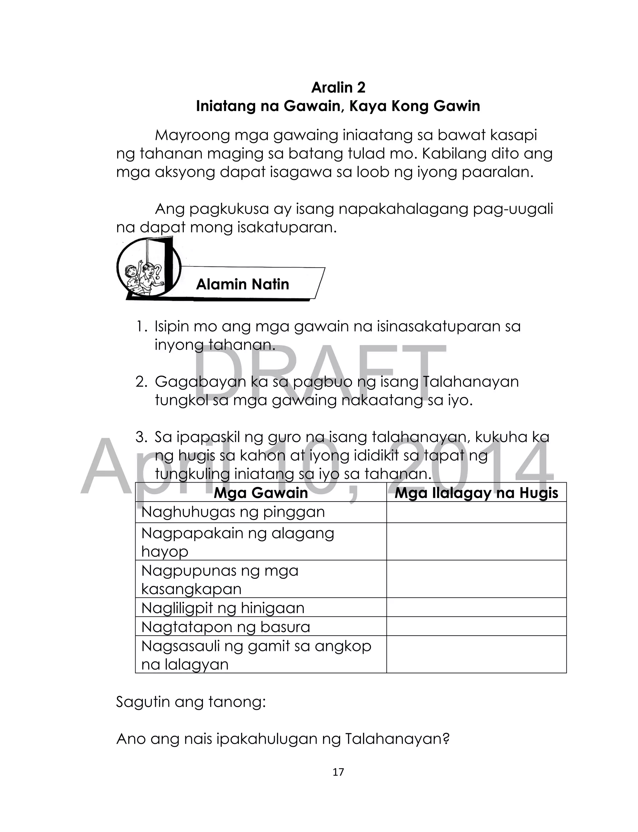 Grade 3 EsP Learners Module | PDF