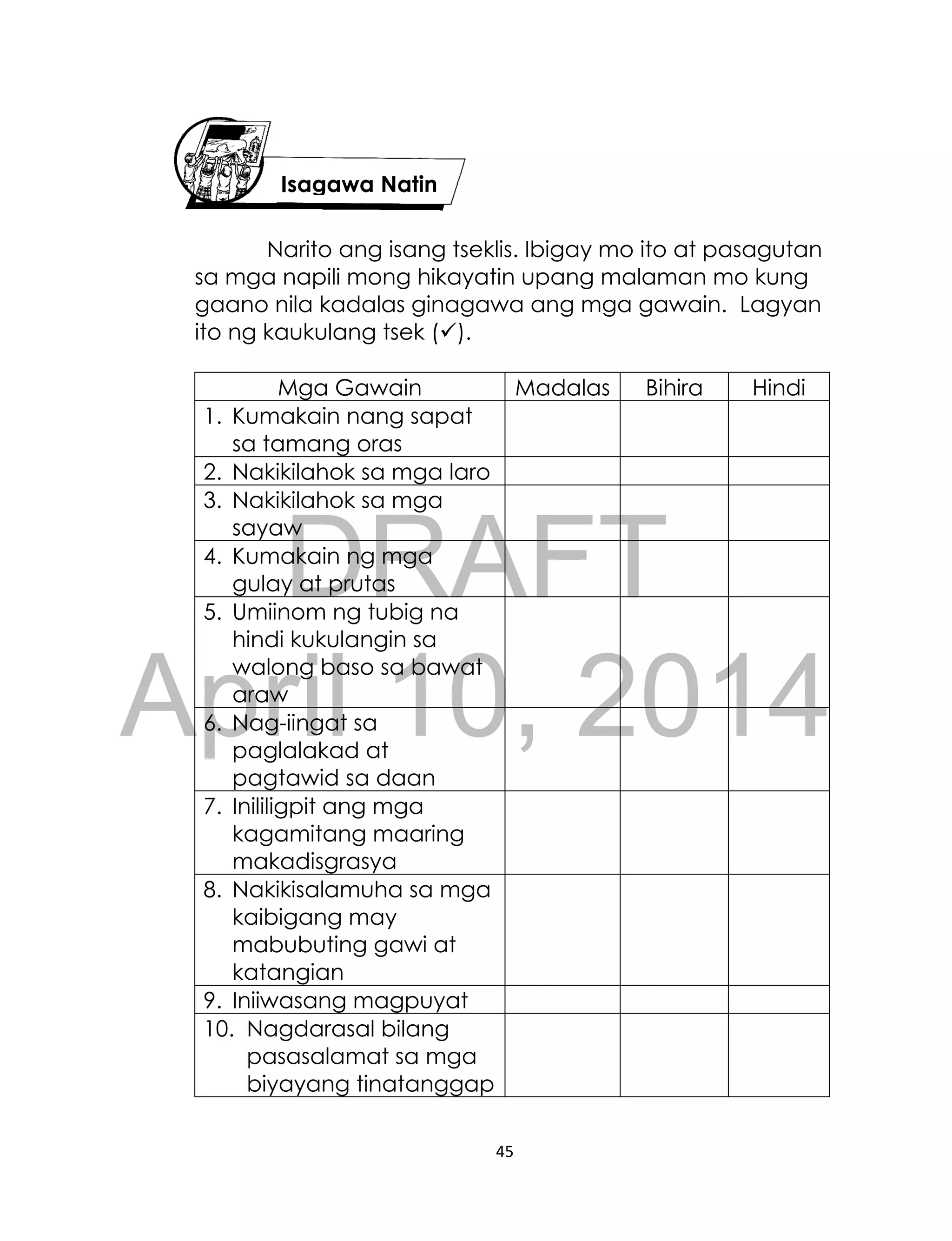 Grade 3 EsP Learners Module | PDF