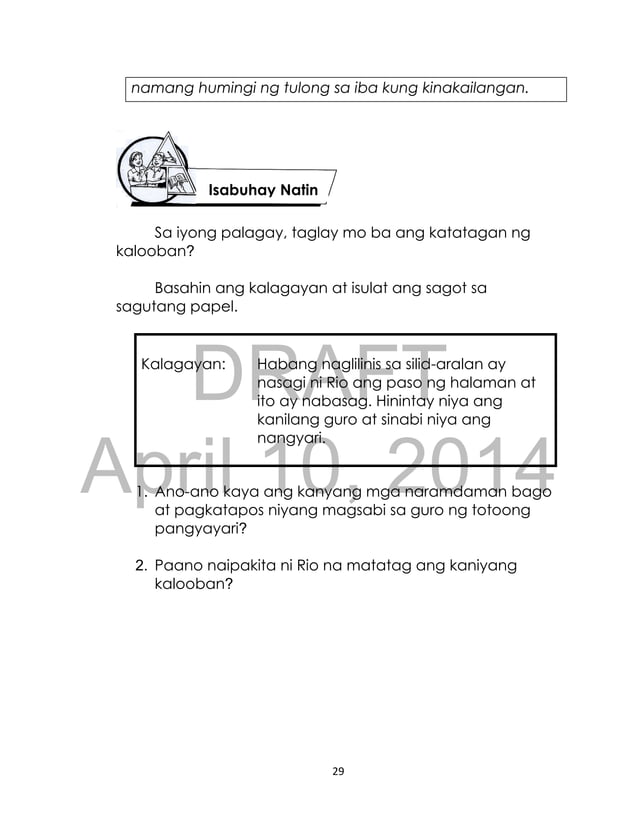 Grade 3 EsP Learners Module | PDF