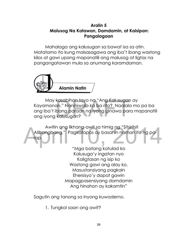 Grade 3 EsP Learners Module | PDF