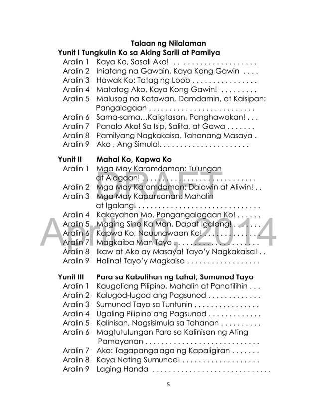 Grade 3 EsP Learners Module | PDF