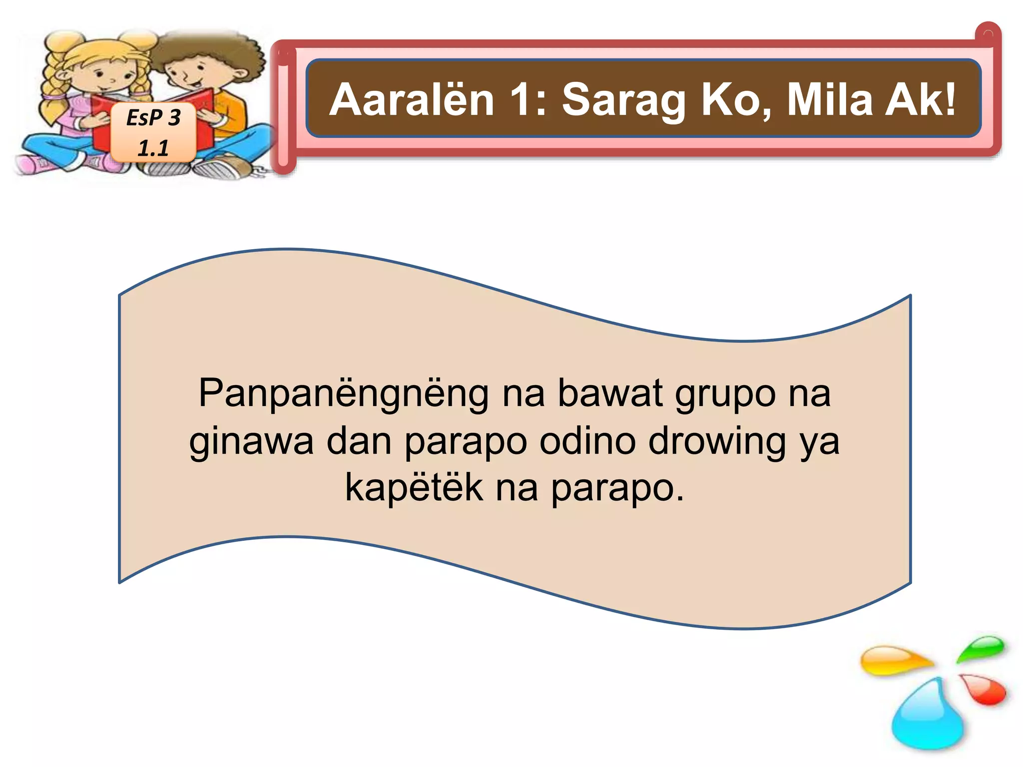 Edukasyon sa Pagpapakatao 3 | PPTX