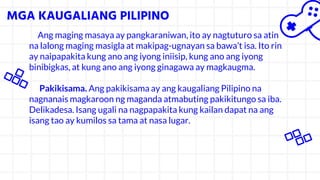 ESP 3rd Q ARALIN 1 BAITANG 5 ESP 3rd QUARTER BAITANg 5 | PPTX