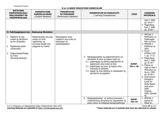 EsP 4 Curriculum Guide rev.2016