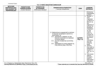 EsP 4 Curriculum Guide rev.2016